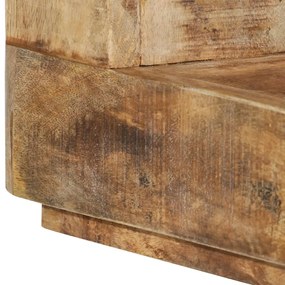 Konferenční stolek 45 x 45 x 40 cm masivní mangovníkové dřevo - Default Title