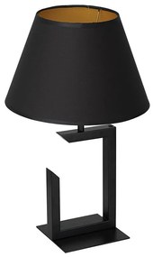 Luminex Stolní lampa 1xE27/60W/230V 45 cm černá/zlatá LU3396