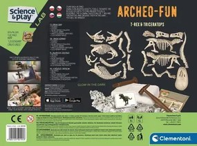 Clementoni SciencePlay Lab: Tyrannosaurus Rex + Triceraptos / od 7 let