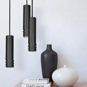 Moderní lustr Locus L 3 černé
