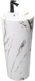 REA Umyvadlo volně stojící Blanka Marble Mat REA-U8704 - Rea