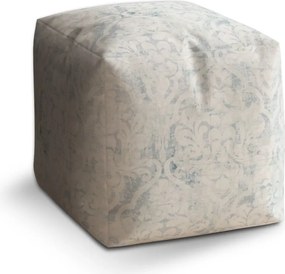 Sablio Taburet Cube Vintage patina - 50x50x50 cm