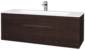 Dřevojas Koupelnová skříň ASTON SZZ 120 Varianta: D08 Wenge / Úchytka T06 / D08 Wenge