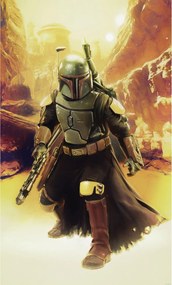 Komar Vliesová fototapeta Star Wars Boba Fett Sneaking Up 150 x 250 cm