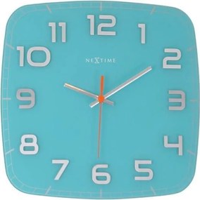 Designové nástěnné hodiny 8816tq nextime classy square 30cm