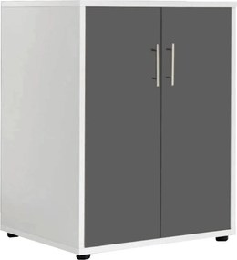 XXXLutz SKŘÍŇ NA ŠANONY, antracitová, bílá, 54/74/50 cm MID.YOU - Online Only kancelářský nábytek - 001067015623