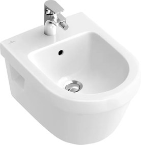 VILLEROY & BOCH Villeroy &amp; Boch ARCHITECTURA - Závěsný bidet, 370x530 mm, bílá Alpin CeramicPlus 548400R1