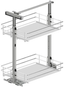 Cargo Mini 60 l480 chrom/bílá