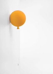 Brokis Memory skleněné nástěnné svítidlo Barva: Oranžová, Velikost: Ø 250 mm, Povrch skla: Matný