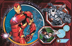 TREFL PUZZLE Avengers/Hrdinové mini 20x13cm 54 dílků 4 druhy tr54166