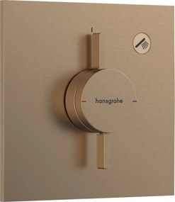 Hansgrohe DuoTurn E, baterie pod omítku pro 1 spotřebič, kartáčovaný bronz, HAN-75617140