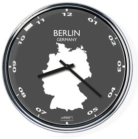 Kancelářské nástěnné hodiny: Berlín (32 cm), Výběr barev Světlé