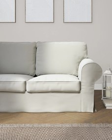 Potah na pohovku IKEA Ektorp 2-místná rozkládací  NOVÝ MODEL 2012 barva zelená látka sametová