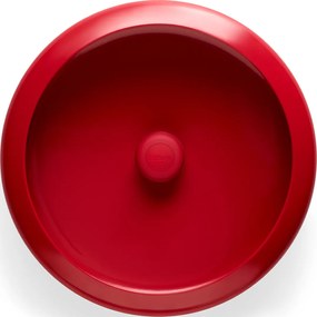 Bezdrátová lampa Oloha 37,5 cm červená