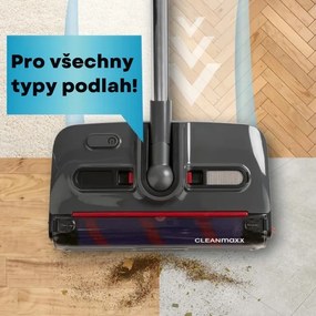 CleanMaxx Akumulátorový zametač s LED osvětlením 16662