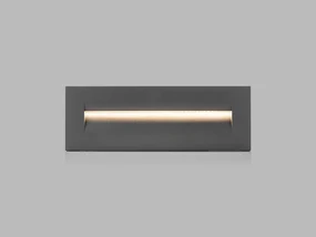 LED2 5141534 STEP IN L zápustné hranaté exteriérové svítidlo 87x255mm 8 ...
