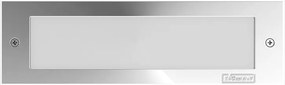 LGM LE-40591-S-W27 Zápustné svítidlo do stěny LEGEND 1 2700K 11W 389lm IP65 nerez.ocel vč.instal.boxu - LIGMAN