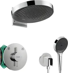 Hansgrohe Sprchový set DuoTurn S chrom / Sprchový set / Hlavová sprcha