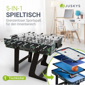 Juskys Multifunkční herní stůl Ballzauber 5 v 1