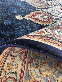 BE Koberec Sultan 1203 BLUE - modrý béžový obdélníkový Rozměr: 150x225 cm