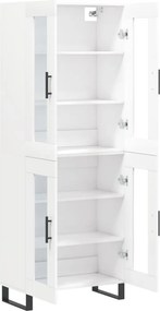 Skříň highboard bílá 69,5 x 34 x 180 cm kompozitní dřevo 3198297