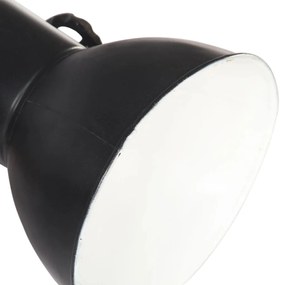Industriální nástěnné svítidlo černé 45 x 25 cm E27,  320513