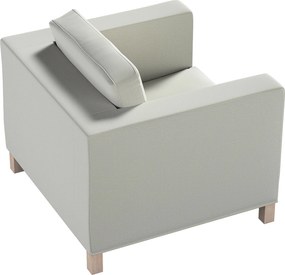 Potah na křesko IKEA Karlanda, krátký barva zelená látka sametová