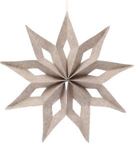 Vánoční ozdoba Nivalis I beige 50 cm