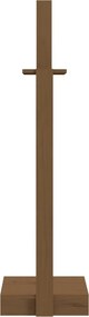vidaXL Stojan na dřevo 33,5 x 30 x 110 cm masivní borovice [822619] Barva: medová hnědá