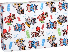 Bellatex Prostěradlo Jersey LUX Bílá,Červená,Modrá 60x120 cm