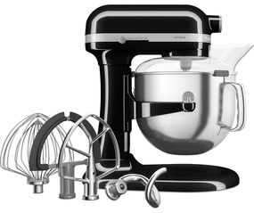 KitchenAid Artisan kuchyňský robot se zvedací mísou 6,6 l, černá, 5KSM70SHXEOB