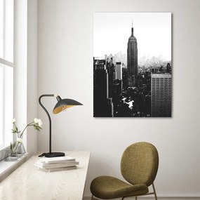 Gario Obraz na plátně Černobílé město - Nikita Abakumov Rozměry: 40 x 60 cm