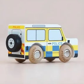 LE TOY VAN Dřevěné policejní autíčko Bobby / od 2 let