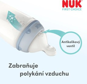 NUK First Choice savička Flow Control (6+m) 2 ks