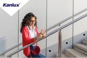 Orientační svítidlo 12V Kanlux APUS LED PIR B-NW 4000K neutrální bílá 29856