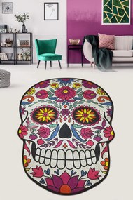 L´essentiel Maison Koupelnová předložka Skull Djt (100 x 200), Vícebarevná