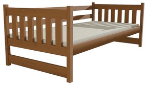 Dětská postel masiv 024 borovice masiv 90 x 190 cm dub