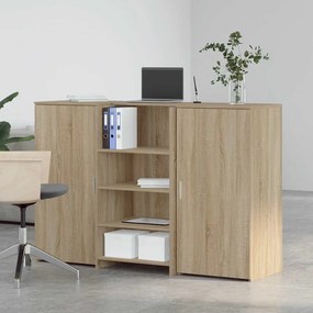 Recepční stůl dub sonoma 155x50x103,5 cm kompozitní dřevo 3324198