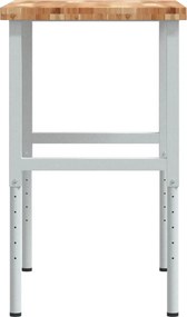 Pracovní stůl 100x60x(73–99,5) cm masivní akácie obdélníkový 3309715