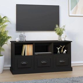 vidaXL TV skříňka 100 x 35 x 50 cm kompozitní dřevo [816288] Barva: Černá