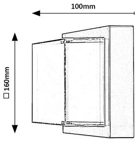 Rabalux 7247 - LED RGBW Venkovní svítidlo DURBE LED/10W/230V IP54 Wi-Fi Tuya