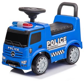 Dětské odrážedlo se zvukem Mercedes Baby Mix POLICE modré Modrá