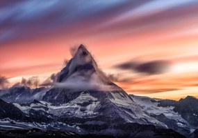 Postershop Fototapeta vliesová: Matterhorn (1) - 254x368 cm