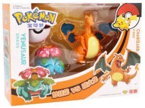 Skládací pokémoni v Pokeballu Varianta: set Charizard a Venusaur, skládací, s krabicí