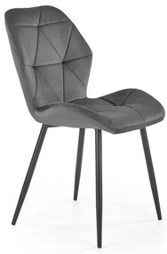 HALMAR K453 židle šedá