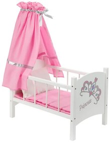 KNORRTOYS Postýlka pro panenky Diadem dřevo 52 x 30 x 29 cm