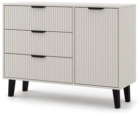 Komoda SCANDI 1D3S SLIM kašmír