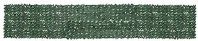 Balkónová zástěna s tmavě zelenými listy 600 x 100 cm 315490