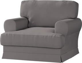 Potah na křeslo IKEA Ekeskog barva béžová látka pletený vzor