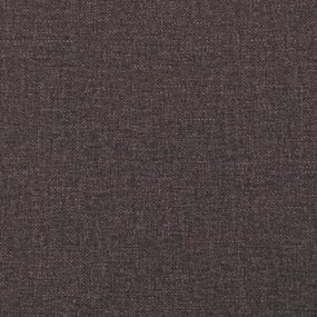 2dílná sedací souprava tmavě hnědá textil 3209203